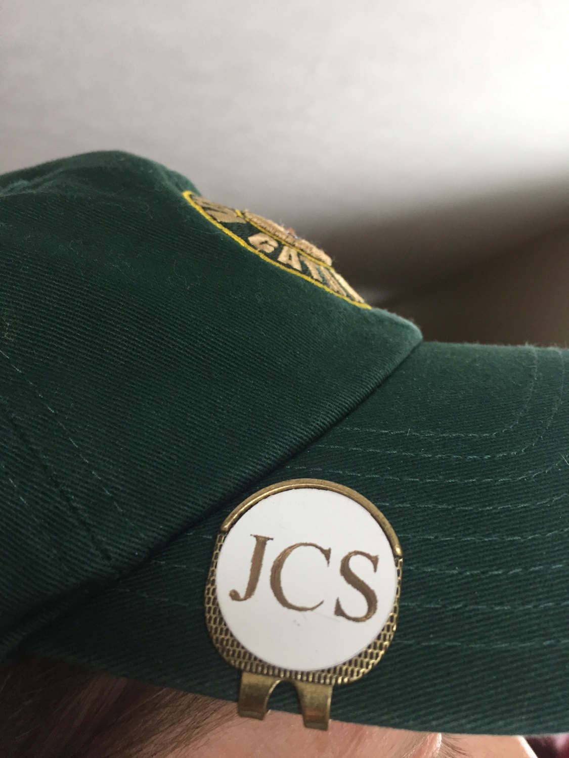 Personalized Hat Clip With Magnetic Golf Ball Marker - Etsy