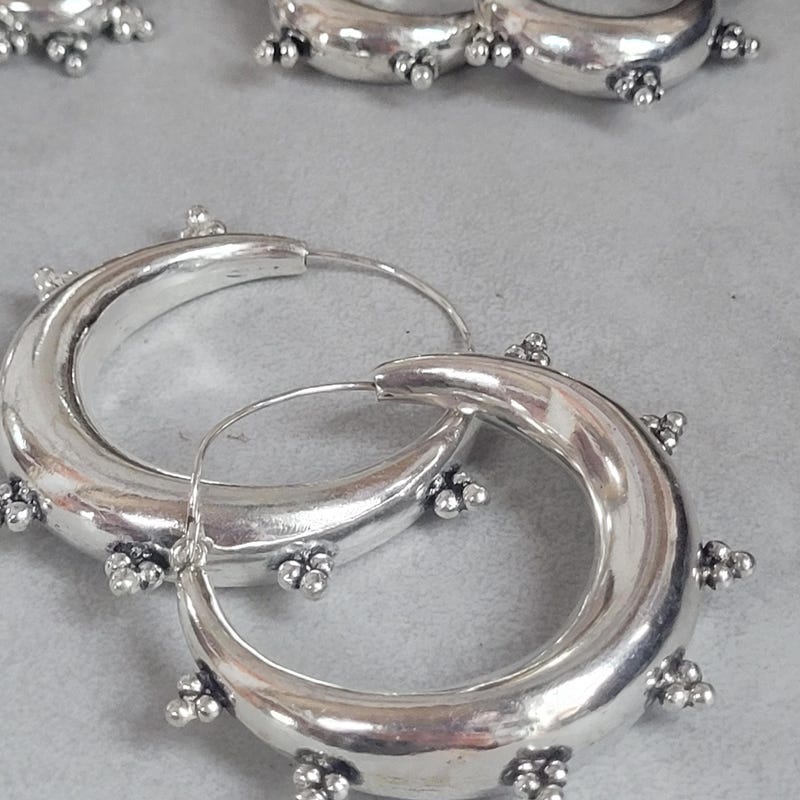 Bohemian Hoops - Etsy
