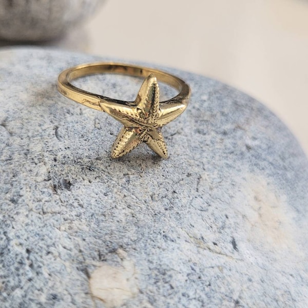 Starfish Ring - Etsy