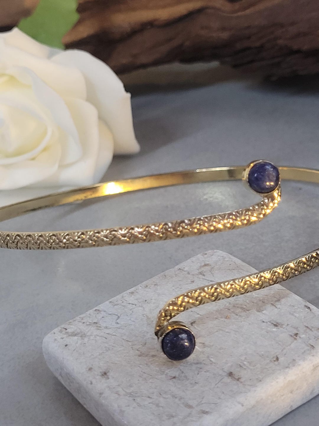 Brass Arm Cuff / Adjustable Upper Arm Bracelet/ Gift Idea - Etsy UK
