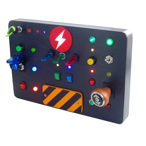 Busy Board for Toddler Custom LED Light Toy Switch Box Kids | Etsy