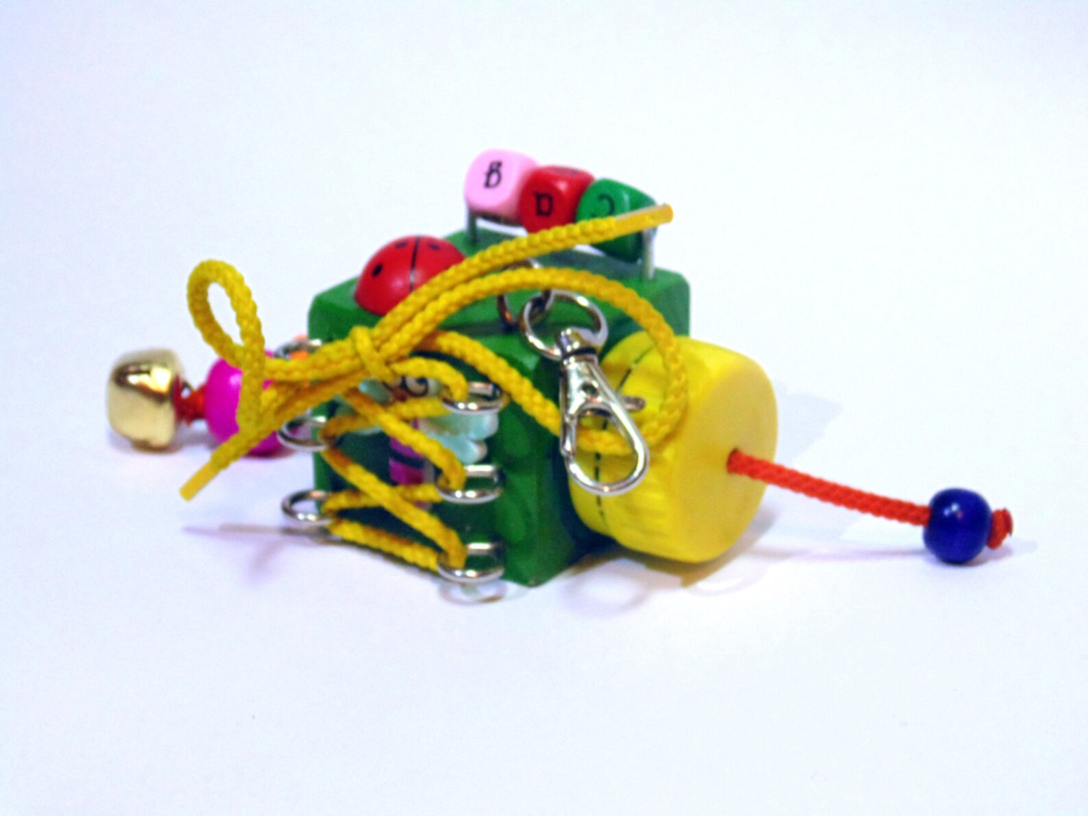 Personalized fidget cube Fine sensory toy busy Toddler travel | Etsy