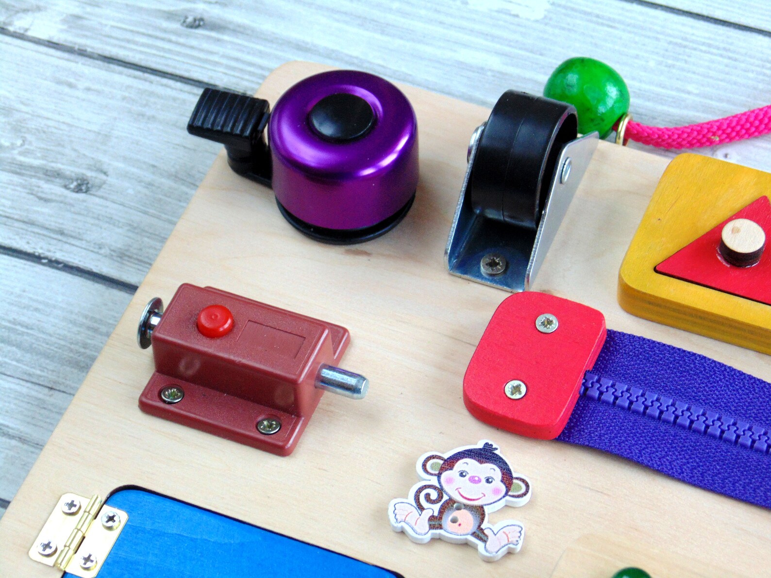 Travel Busy board for a toddler with shape sorter Travel | Etsy