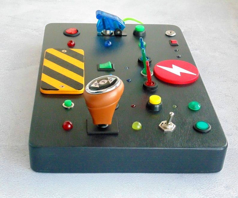 LED Light Switch Board for Toddler Electronic Busy Board for | Etsy