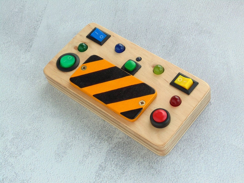 Mission Control Panel Switch Board LED Light Toy Personalized - Etsy