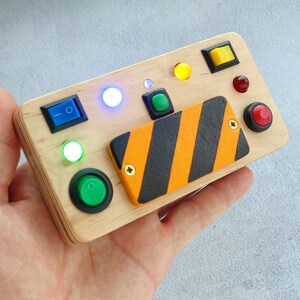 Mission Control Panel Switch Board LED Light Toy Personalized Busy ...