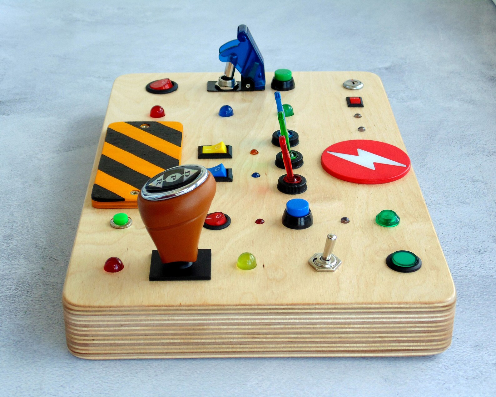 Mission Control Panel for Toddler Busy Board LED Light Toy - Etsy