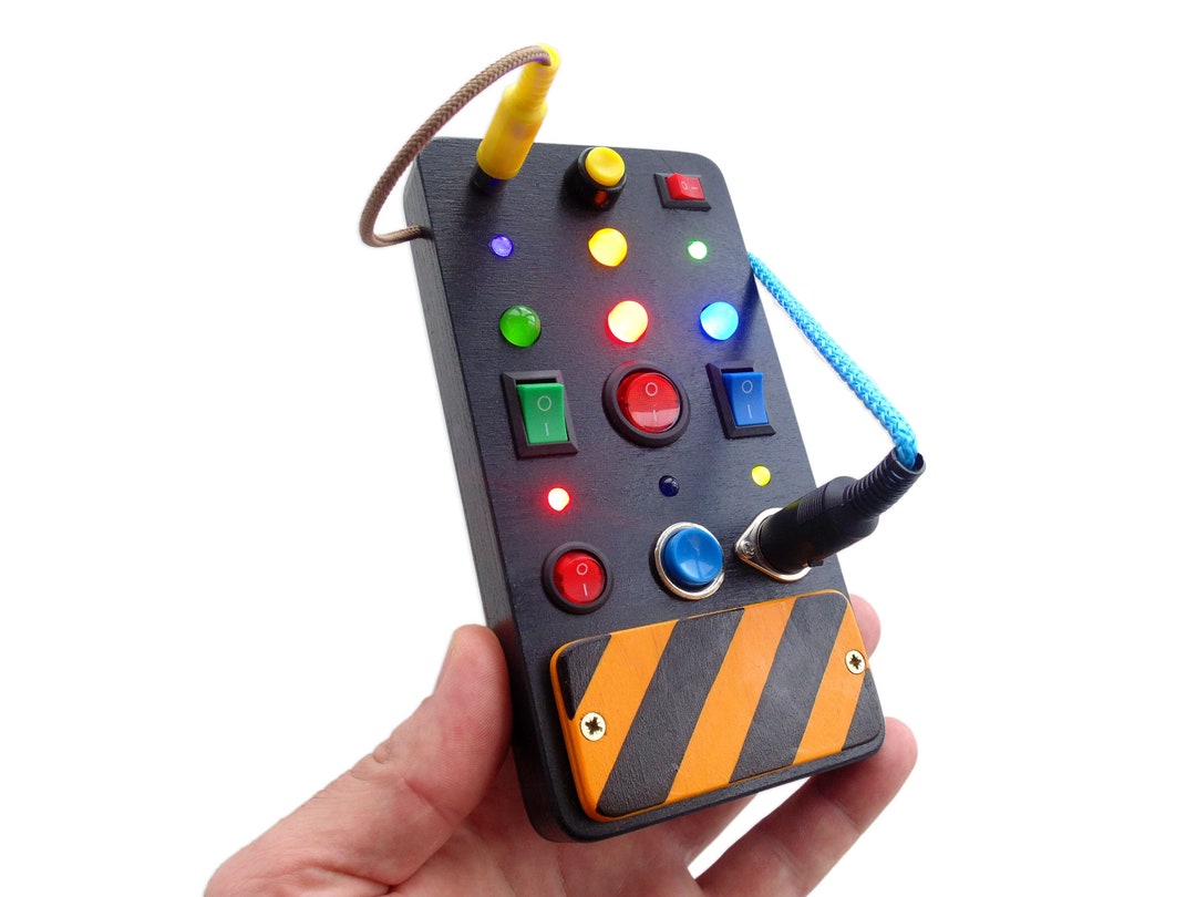LED Lightbusy Board, Personalized Toy, Spaceship Control Panel, Switch ...