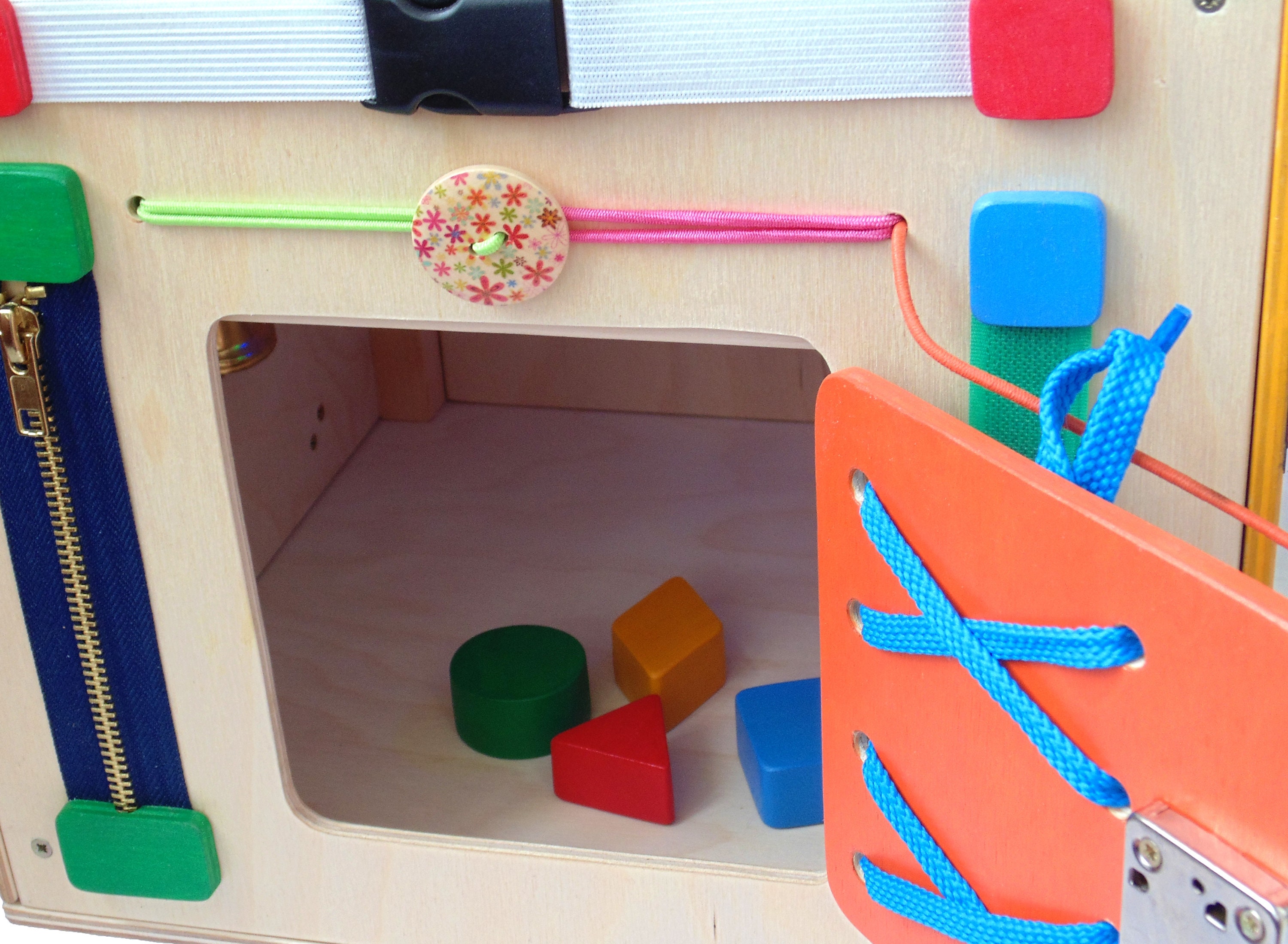 Wooden Toy Montessori Baby Busy Board Toddler Busy Box Sensory | Etsy