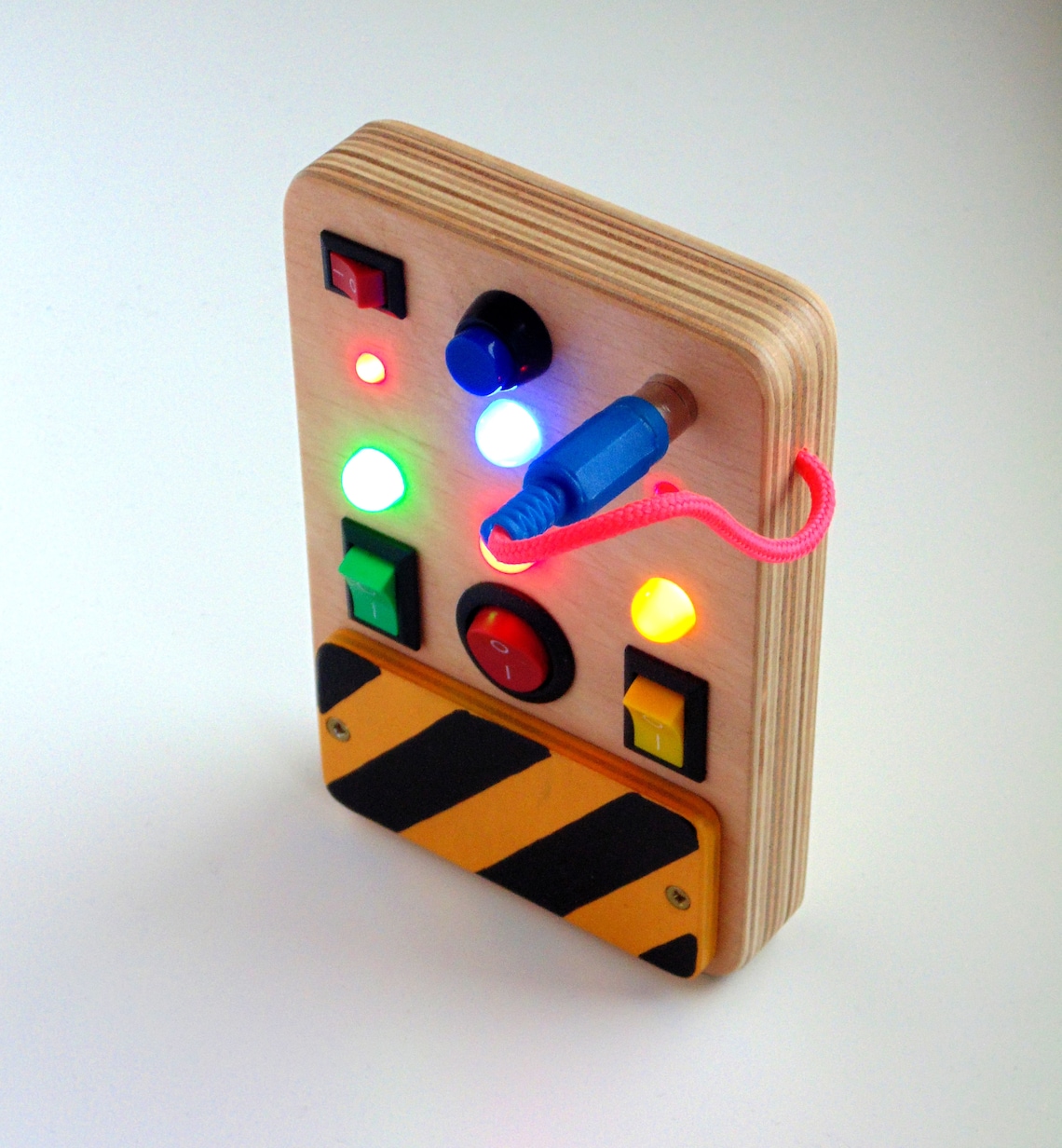 LED Light Busy Board for Baby Personalized Activity Board - Etsy