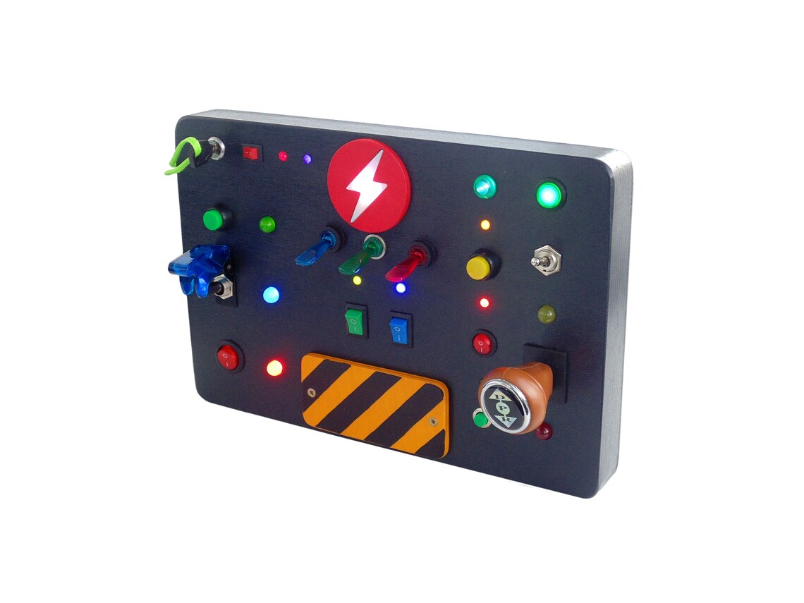 LED Light Switch Board for Toddler Electronic Busy Board for | Etsy