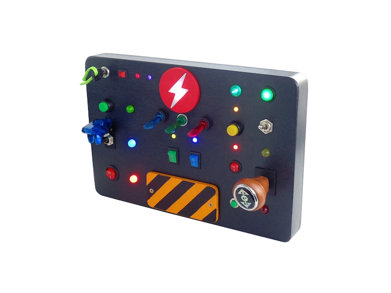 LED Light Switch Board for Toddler Electronic Busy Board for Travel ...