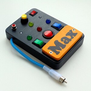 Personalized LED Light Busy Board Toddler Switch Board Switch Toy ...