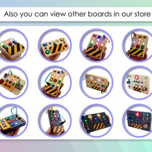 Mission Control Panel for Toddler Busy Board LED Light Toy Switch Box ...