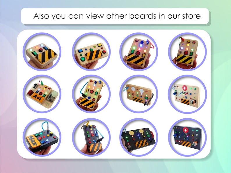 Mission Control Panel for Toddler Busy Board LED Light Toy - Etsy