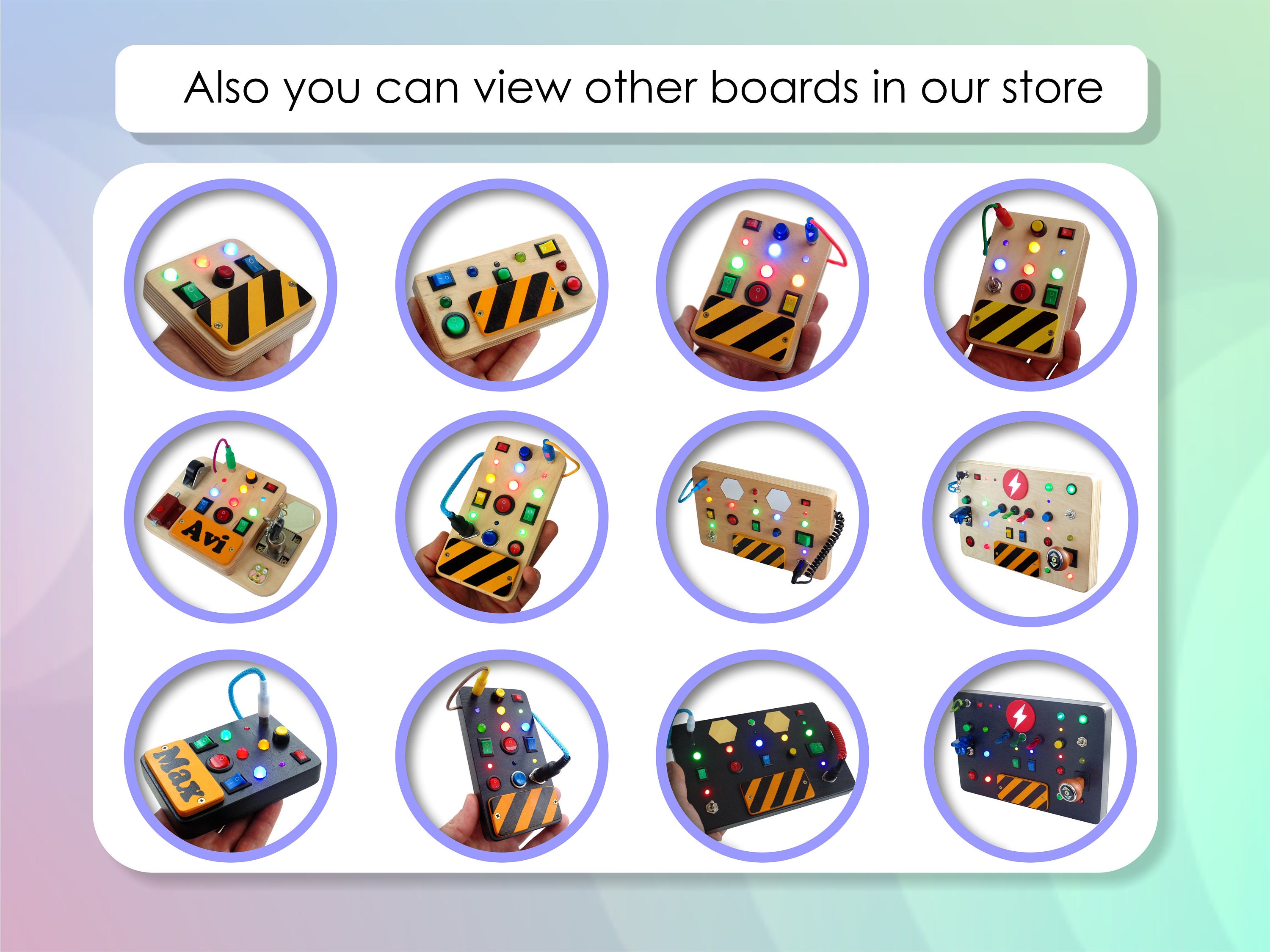 Mission Control Panel for Toddler Busy Board LED Light Toy - Etsy UK