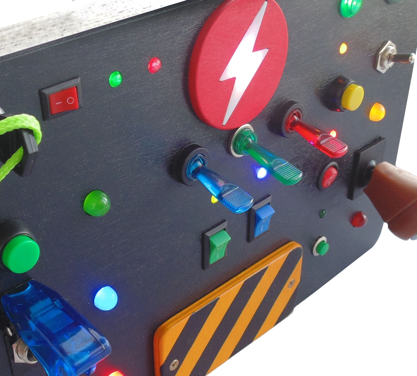 LED Light Switch Board for Toddler Electronic Busy Board for | Etsy