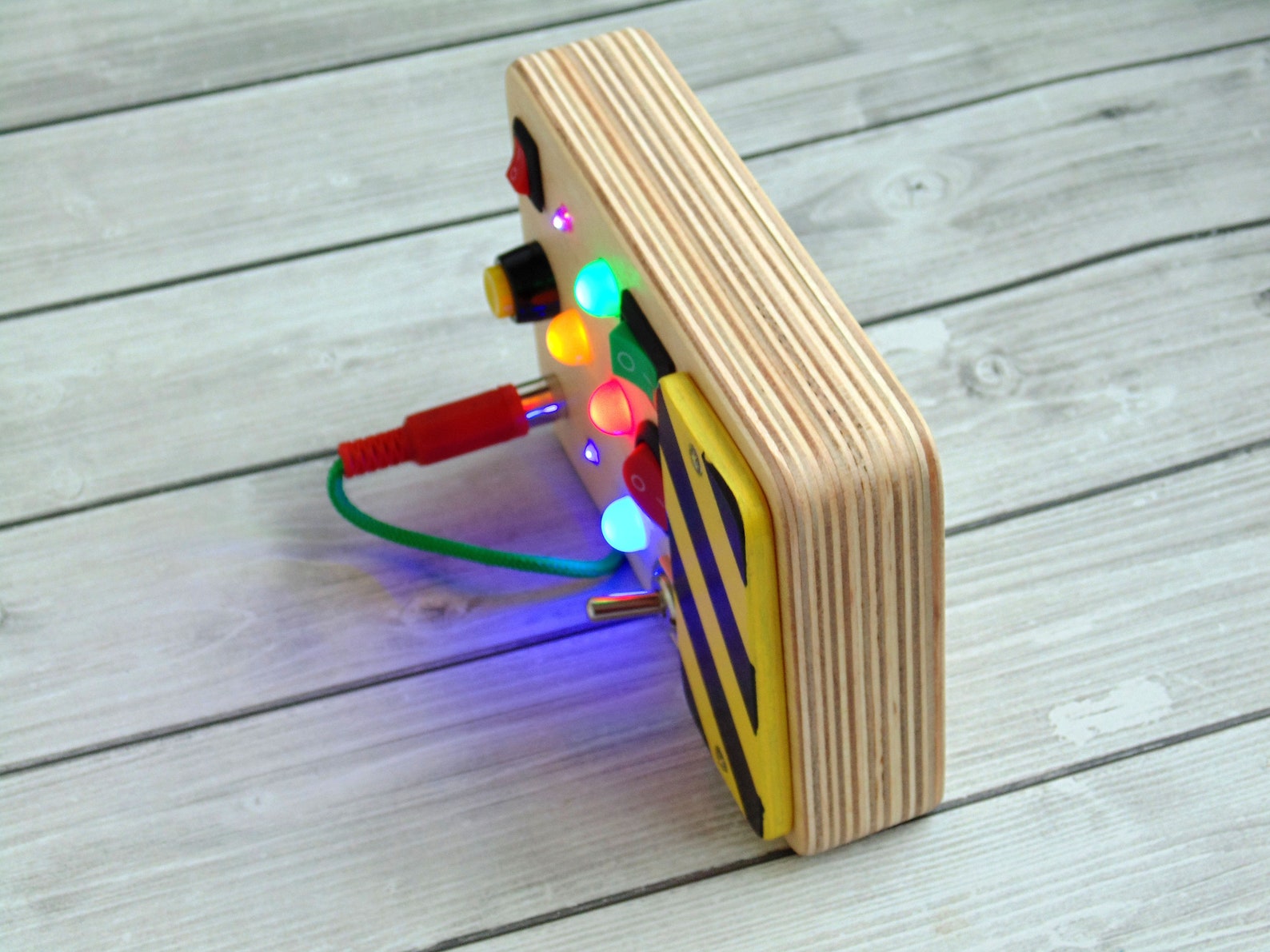 Light switch toy Busy board for toddler Personalized activity | Etsy