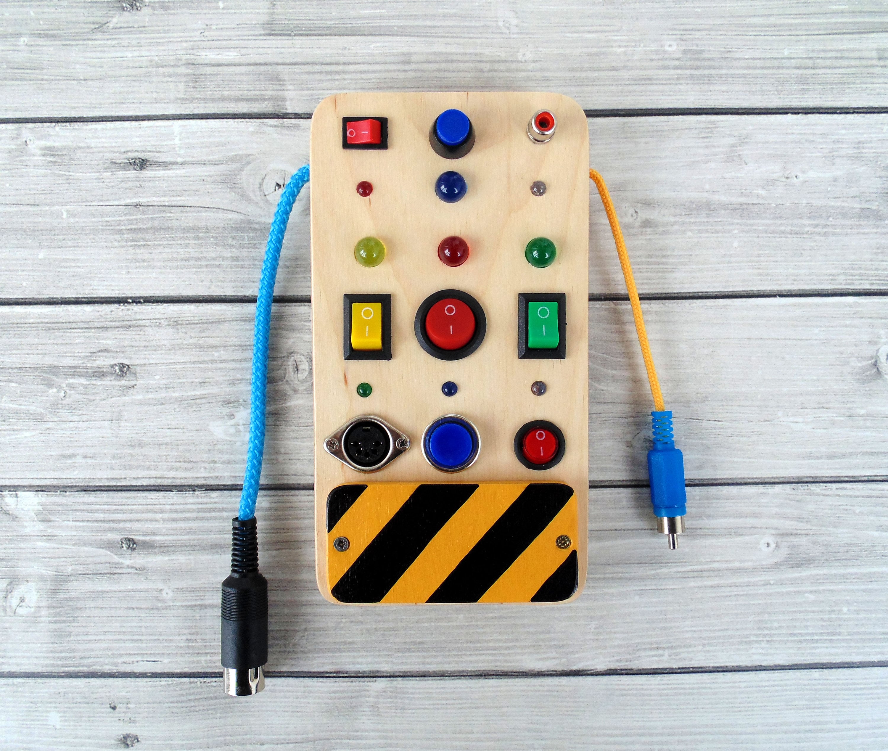 Busy Board With Light, Personalized LED Light Toy, Spaceship Control ...
