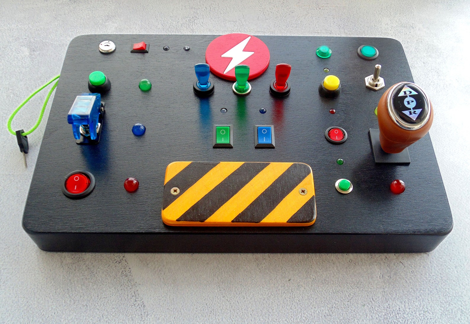 LED Light Switch Board for Toddler Electronic Busy Board for Travel ...