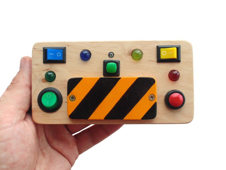 Mission Control Panel Switch Board LED Light Toy Personalized - Etsy