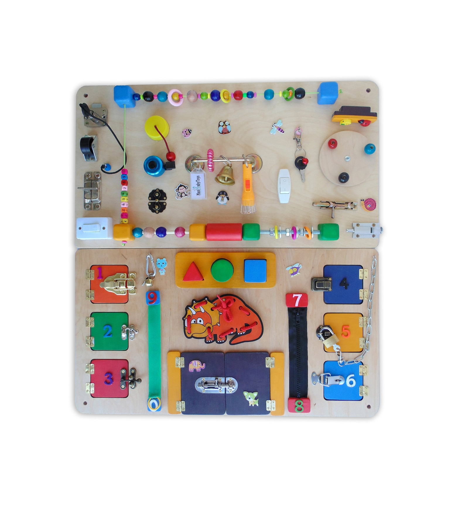 Busy Board Baby Montessori Board Toddler Sensory Board Busy - Etsy