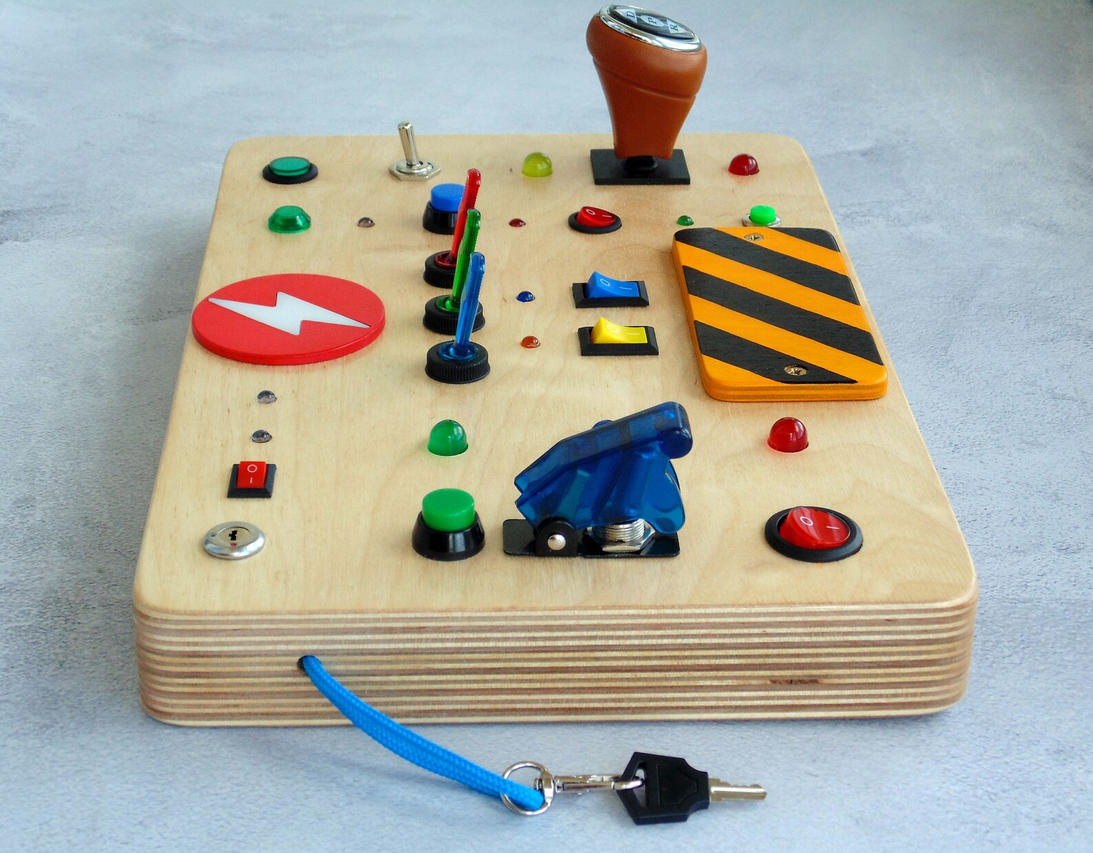 Mission Control Panel for Toddler Busy Board LED Light Toy - Etsy