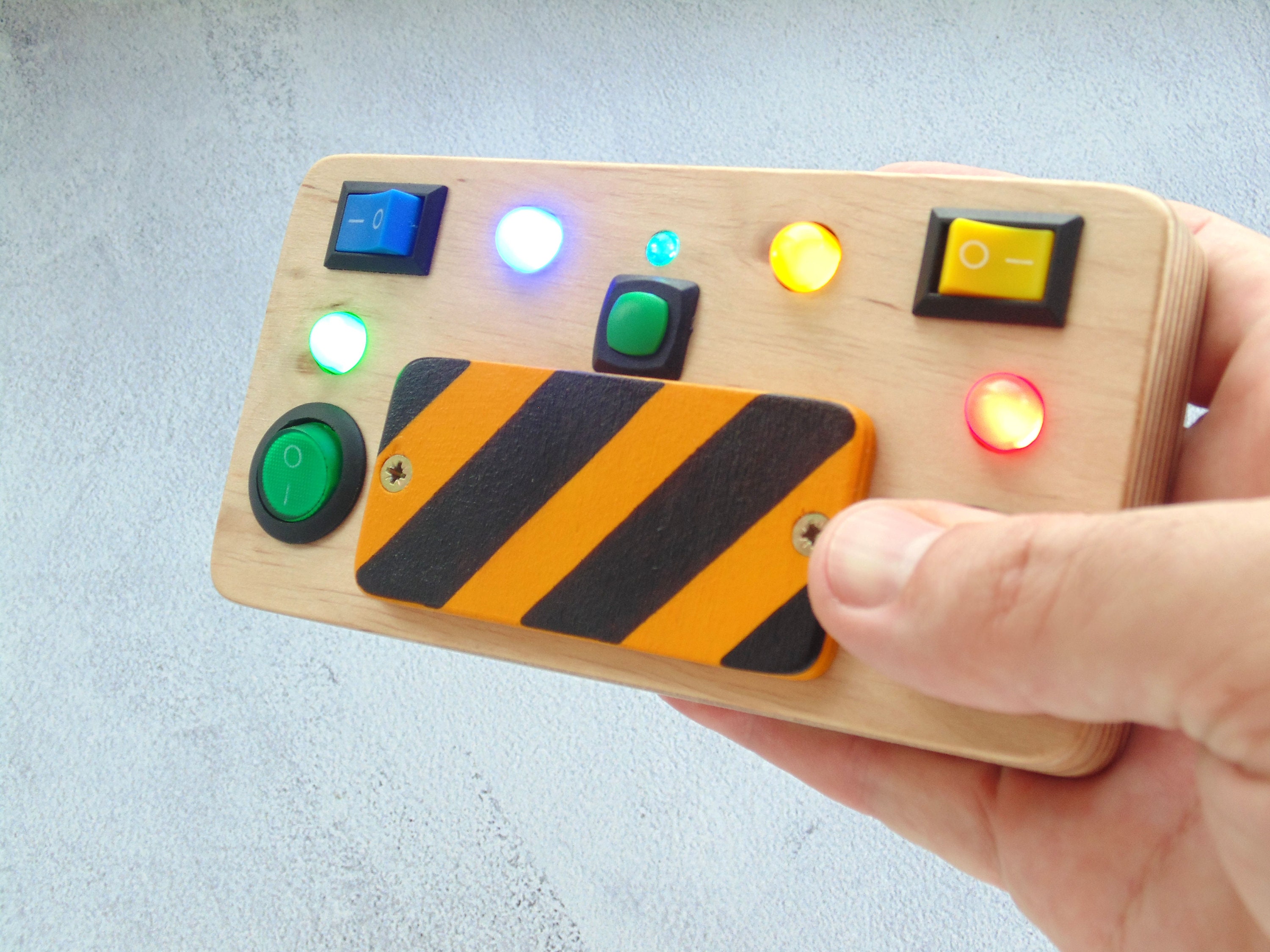 Mission Control Panel Switch Board LED Light Toy Personalized - Etsy UK