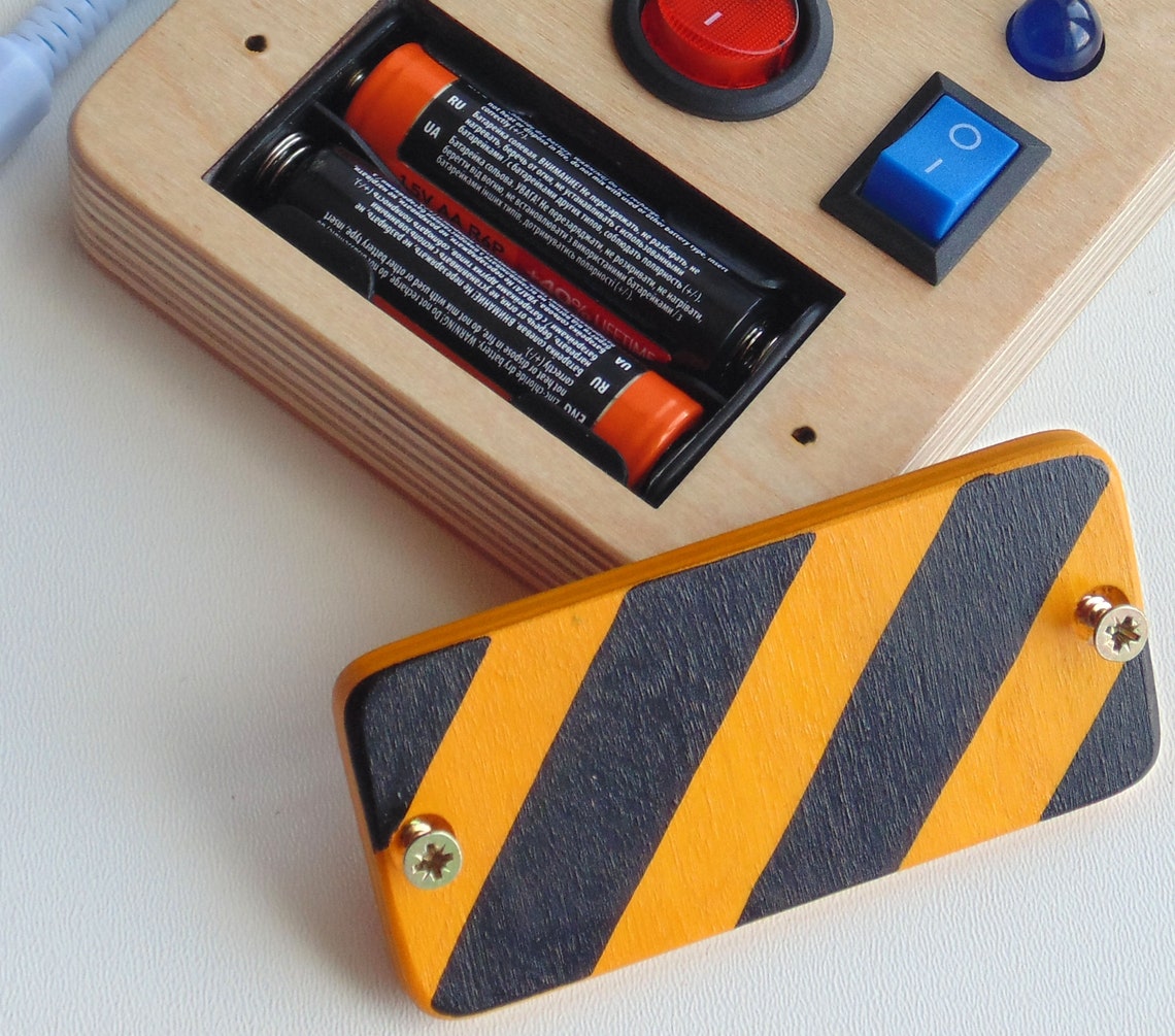 Busy Board With Light Personalized LED Light Toy Spaceship - Etsy