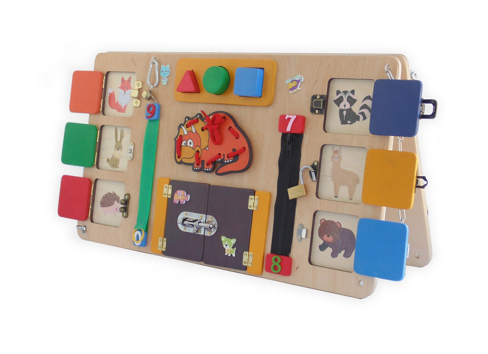 Busy Board Baby Montessori Board Toddler Sensory Board Busy - Etsy