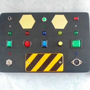 Personalized LED Light Toy for Toddler Busy Board Switch Box Kids ...