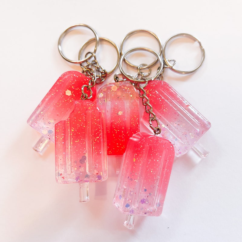 Popsicle Keychain - Etsy