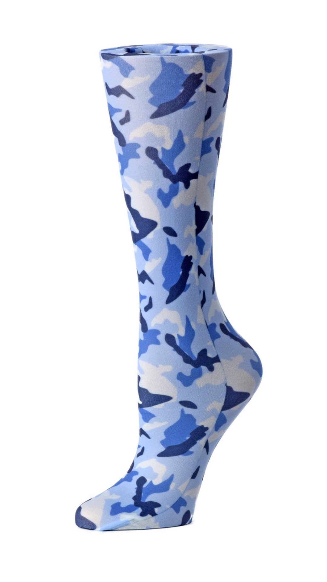 Cutieful Therapeutic Compression Socks - Blue Camo - Etsy