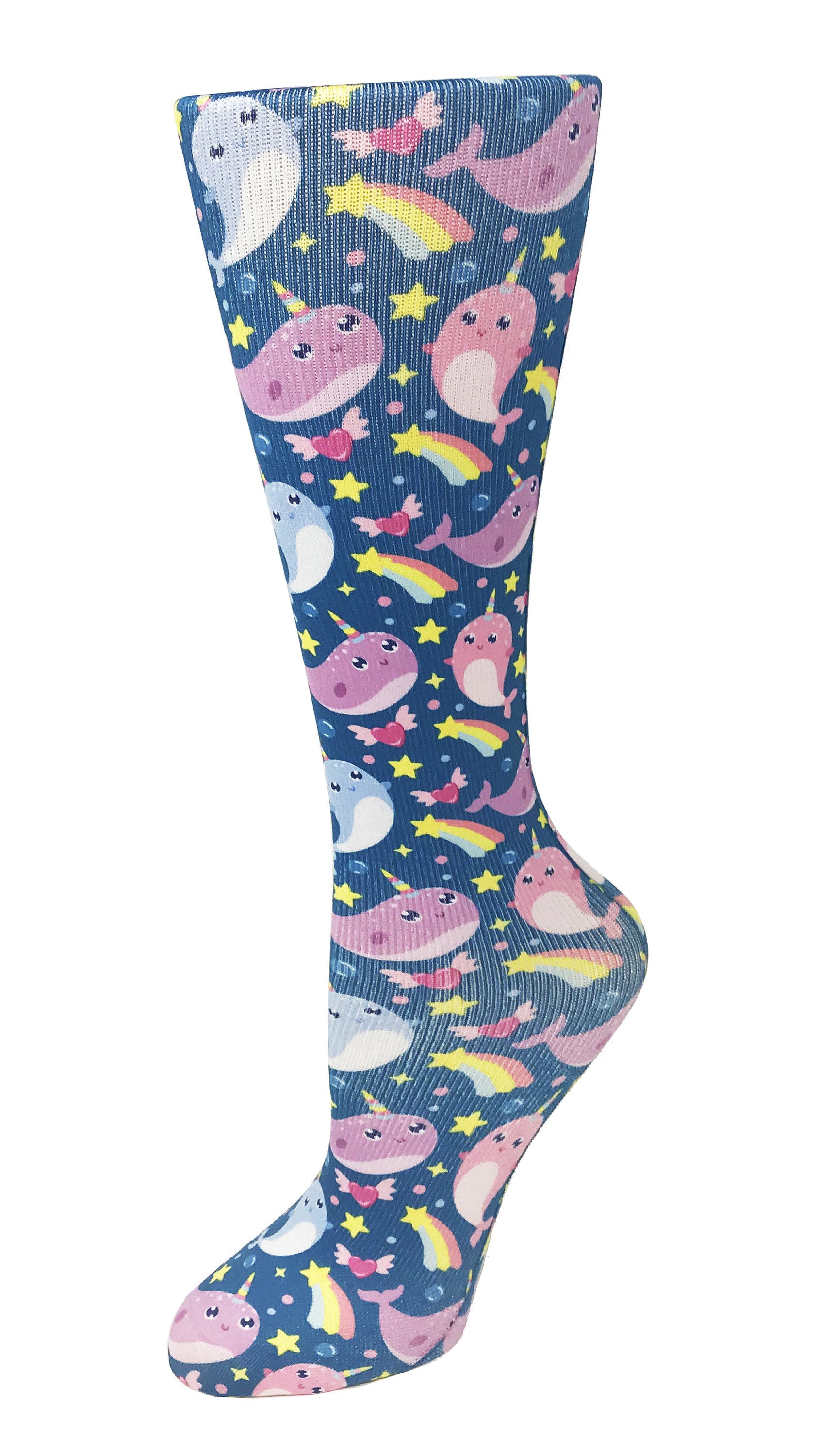 Cutieful Therapeutic Compression Socks - Narwhals - Etsy