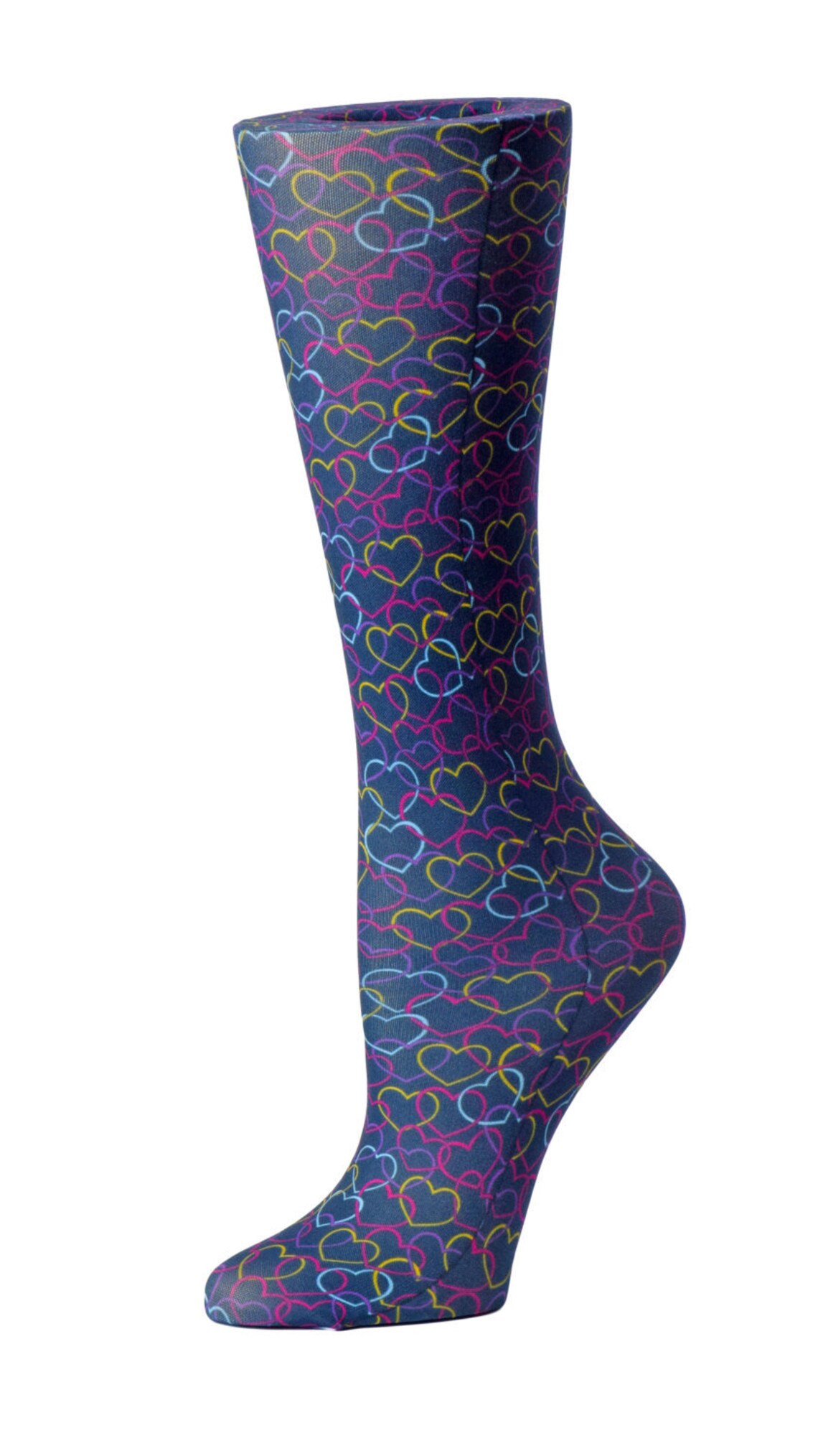 Cutieful Therapeutic Compression Socks Linked Hearts | Etsy