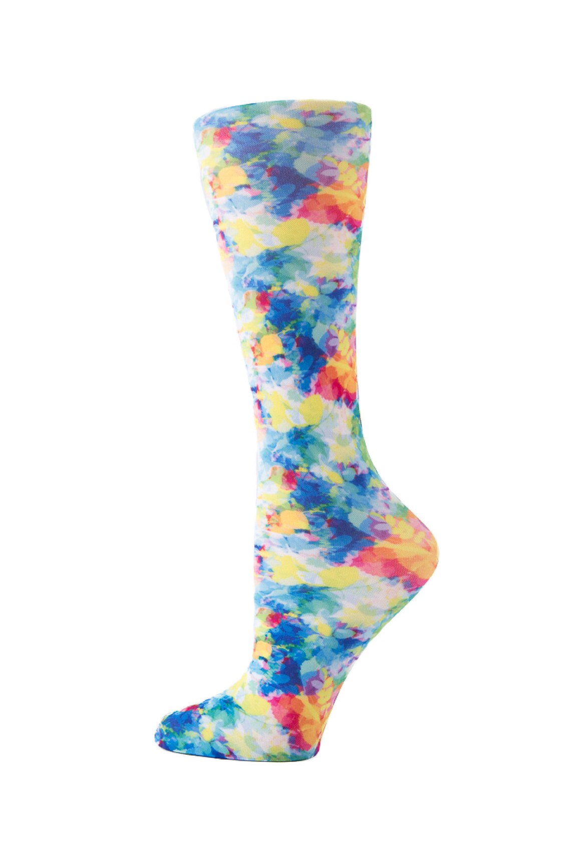 Cutieful Therapeutic Compression Socks Bright Watercolors - Etsy
