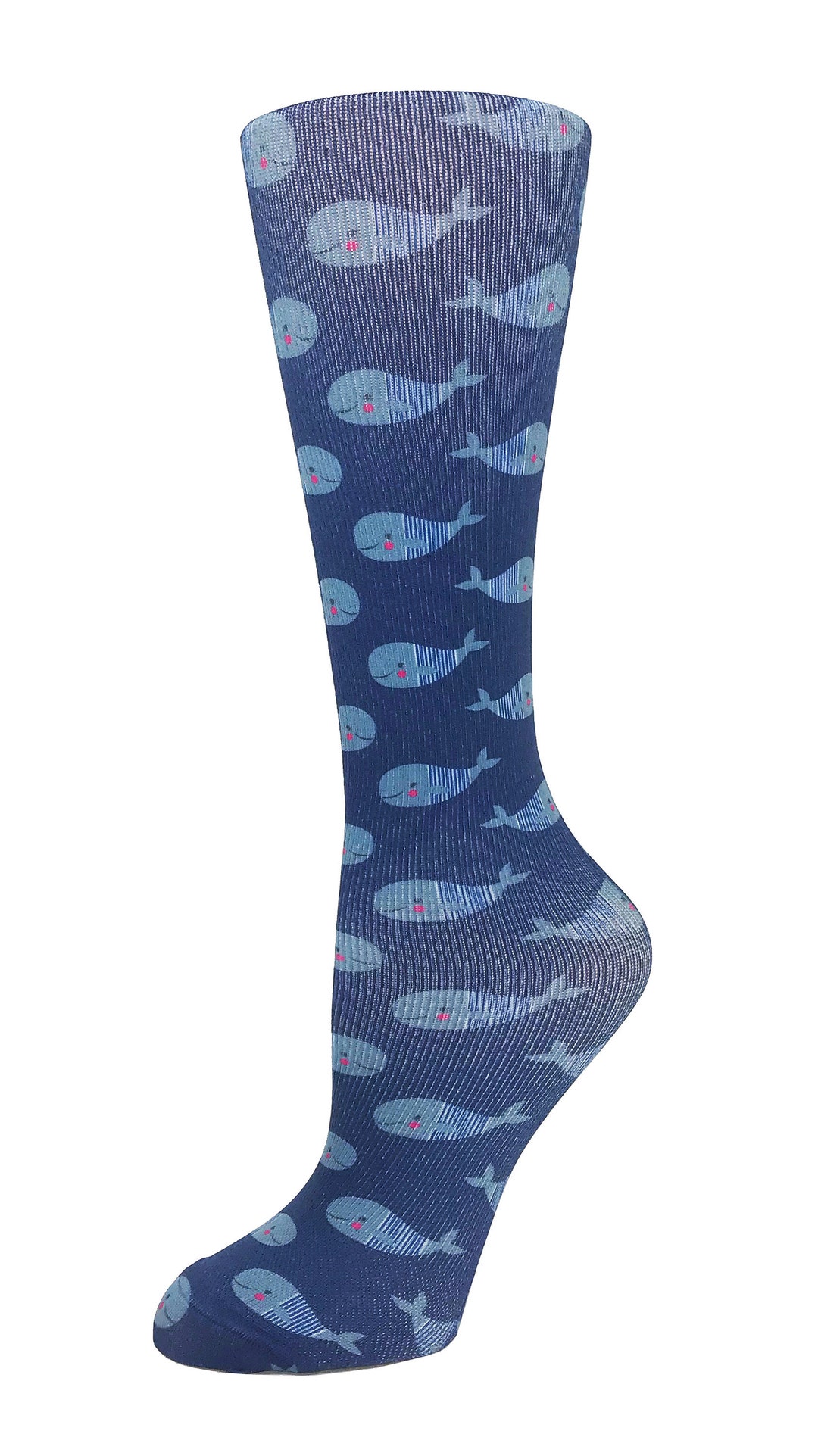Cutieful Therapeutic Compression Socks - Whales - Etsy