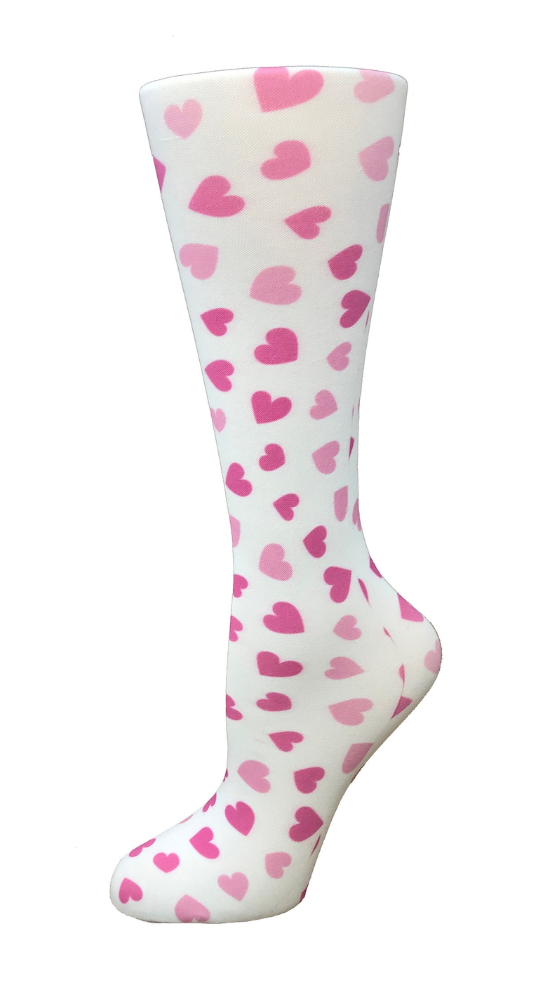 Cutieful Therapeutic Compression Socks Cupid Hearts - Etsy