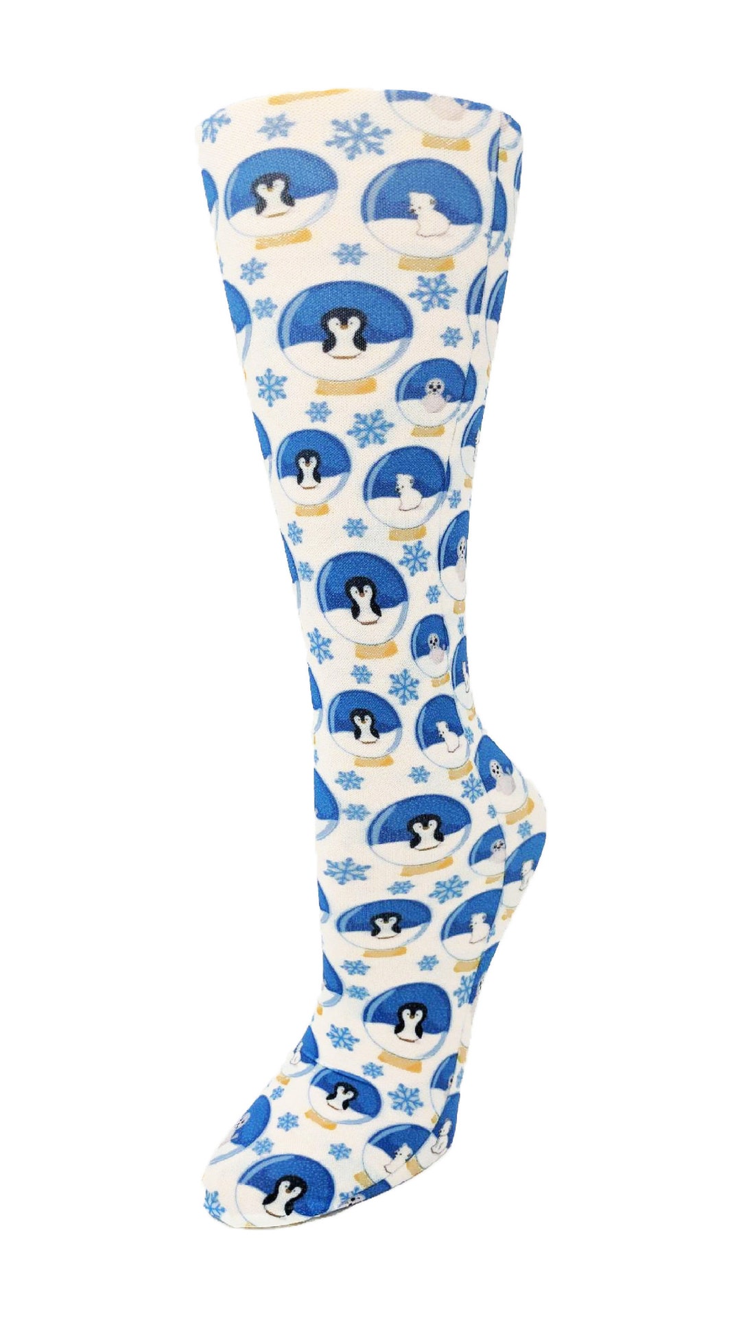Cutieful Therapeutic Compression Socks - Snowglobes - Etsy