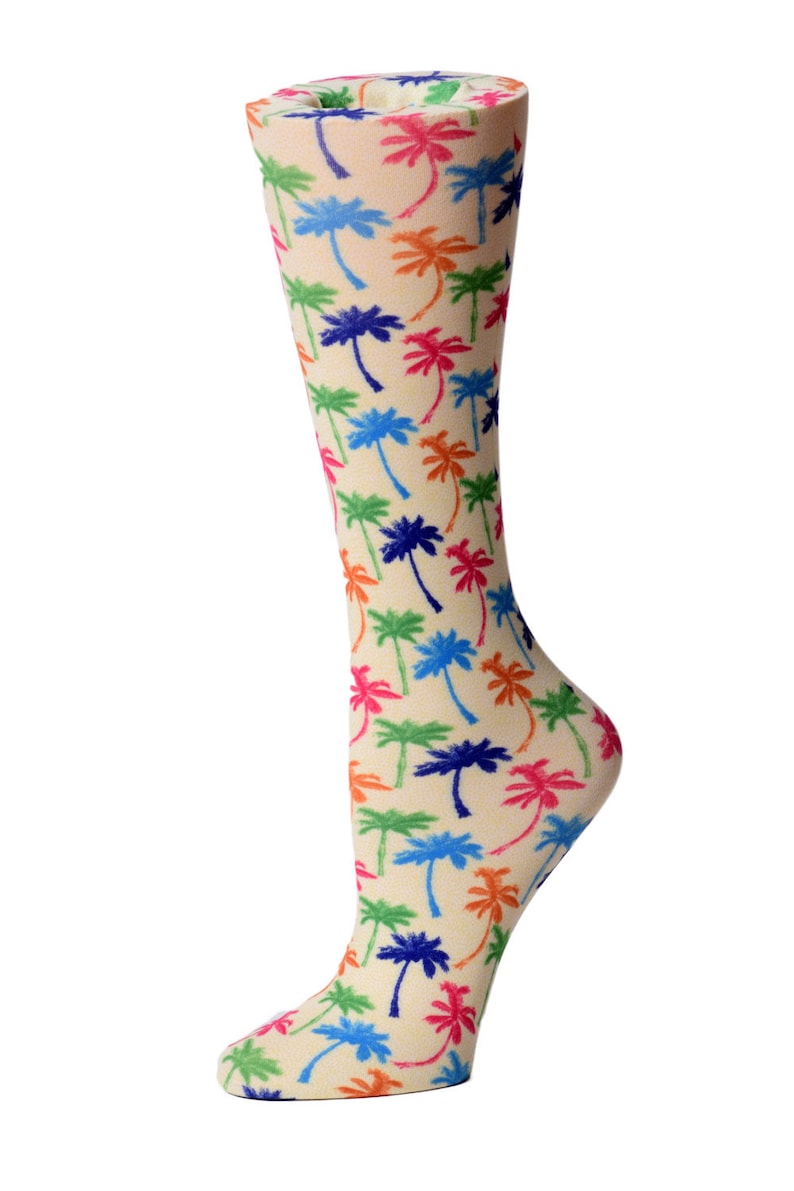 Cutieful Therapeutic Compression Socks Palm Trees | Etsy