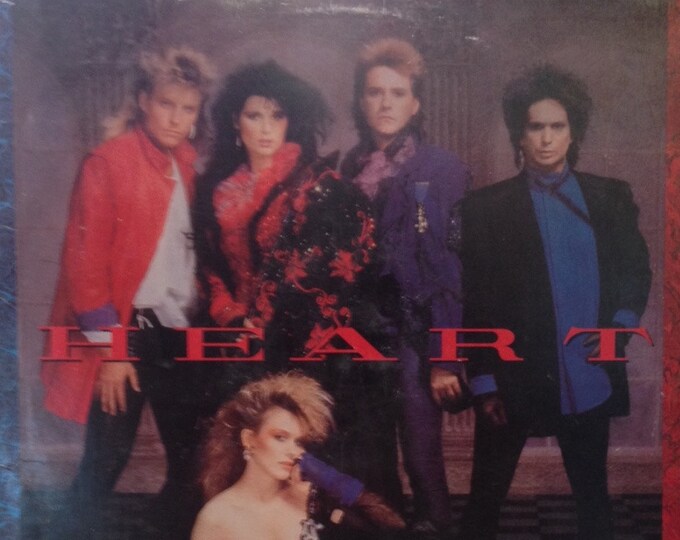 Heart Vintage Vinyl Record heart Classic Rock Albums, 12 33 Rpm Vinyl ...