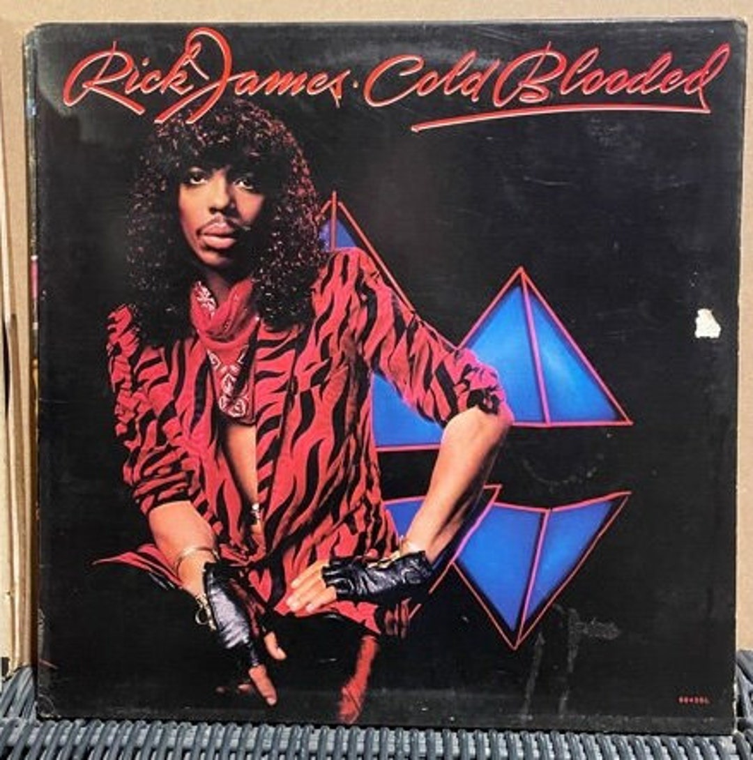 Rick Jamescold Blooded Vintage Vinyl Record Album - Etsy