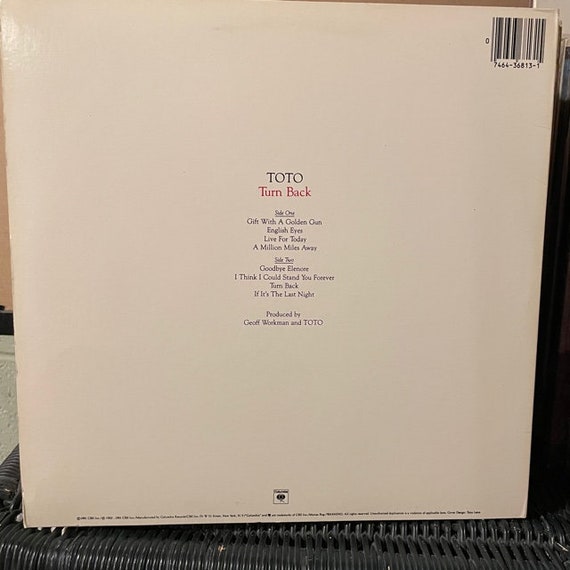 Toto Turn Back