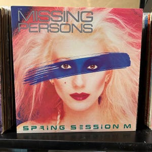 Missing Persons-"spring Session M" Vintage Vinyl Record Album, "no Way ...