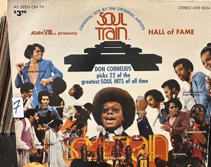 Soul Train soul Train Hall of Fame Vintage Vinyl Record Album - Etsy