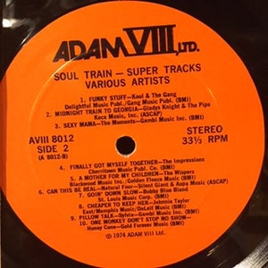 Soul Trainsoul Train Super Tracks Vintage Vinyl Soul Record Album. Four ...