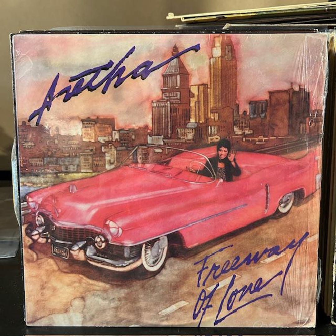 Aretha Franklin-"freeway of Love" Vintage Vinyl 12" Single Record - Etsy