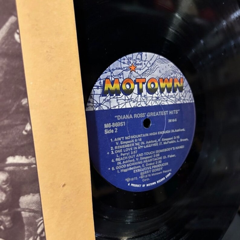 Diana Ross-"greatest Hits" Vintage Vinyl Record Album - Etsy