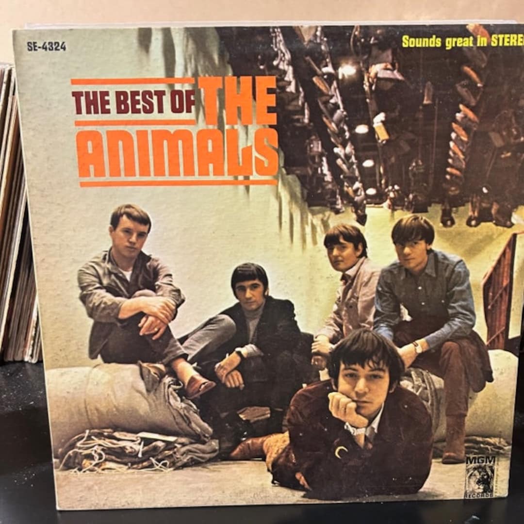 The Animals-"the Best of the Animals" Vintage Vinyl Record Album - Etsy