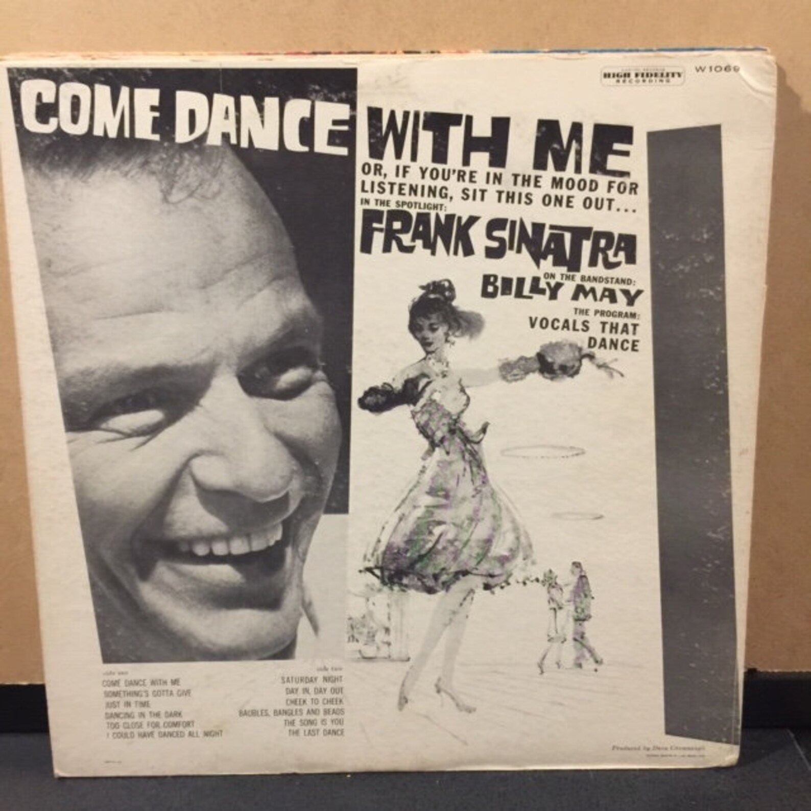 Frank Sinatra come Dance With Me Vintage Vinyl Record Album. - Etsy